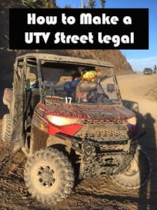 How to Make an ATV or UTV Street Legal – ATV MAN