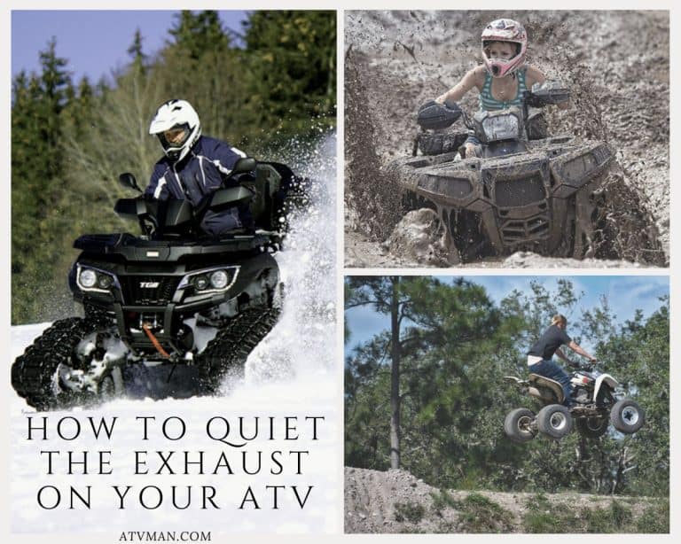 Best Ways/How to Quiet the Exhaust on Your ATV or UTV – ATV MAN